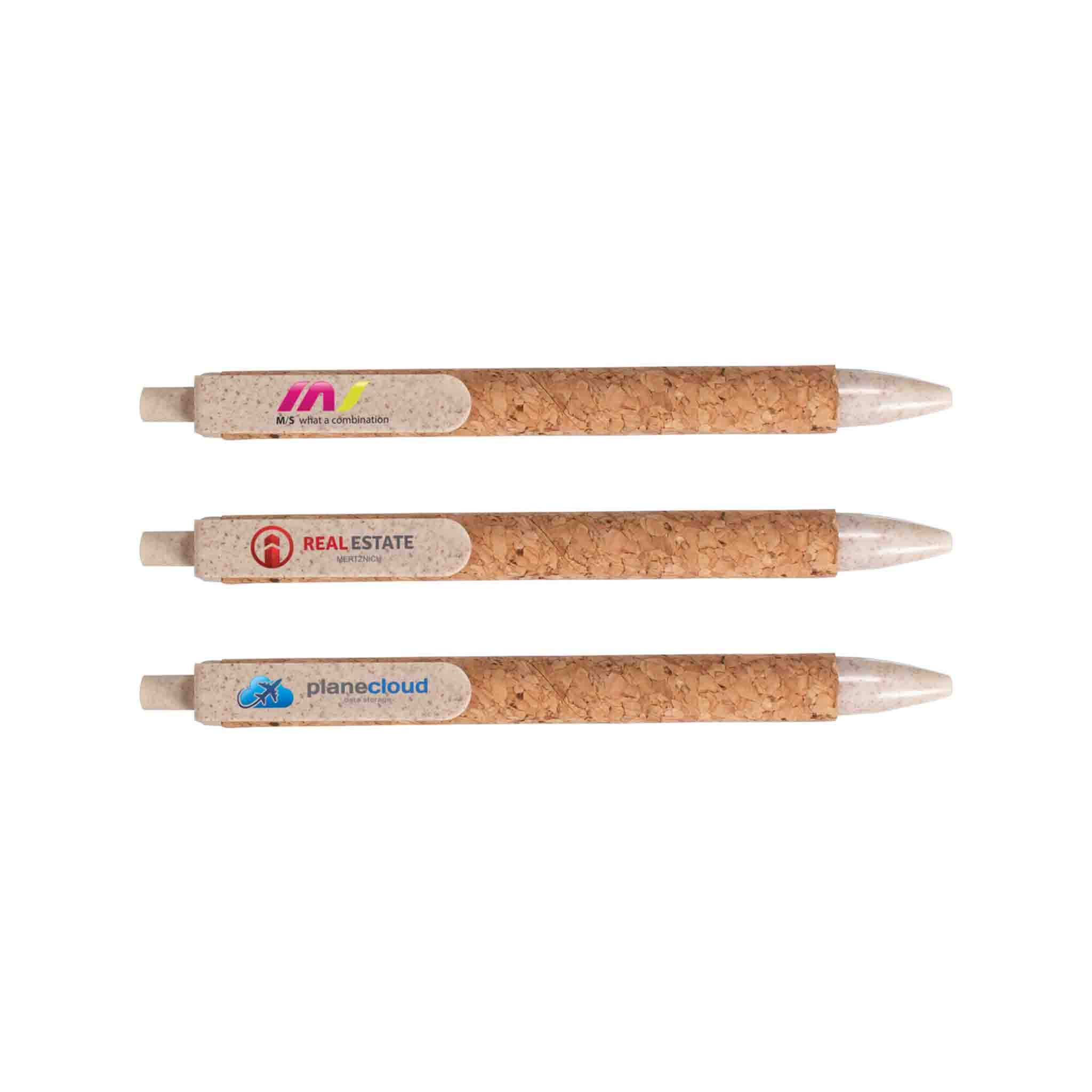 MagPen "cork" - eco-Kugelschreiber mit Logo bedrucken als Werbeartikel ...