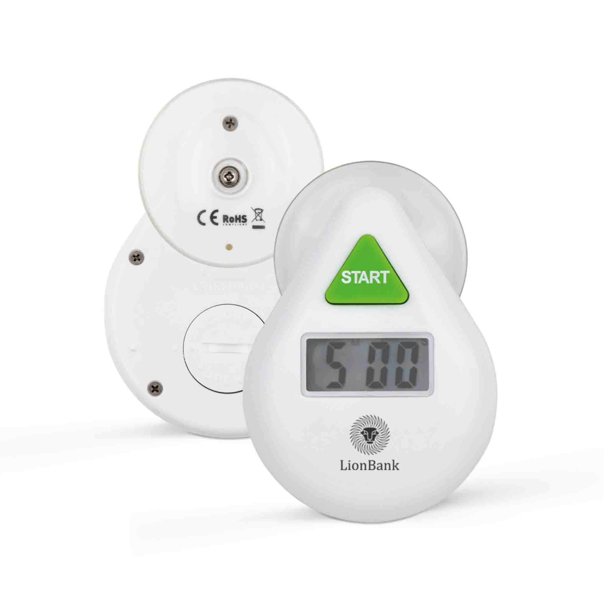 MagShower "timer" - shower timer printed with logo as a promotional ...