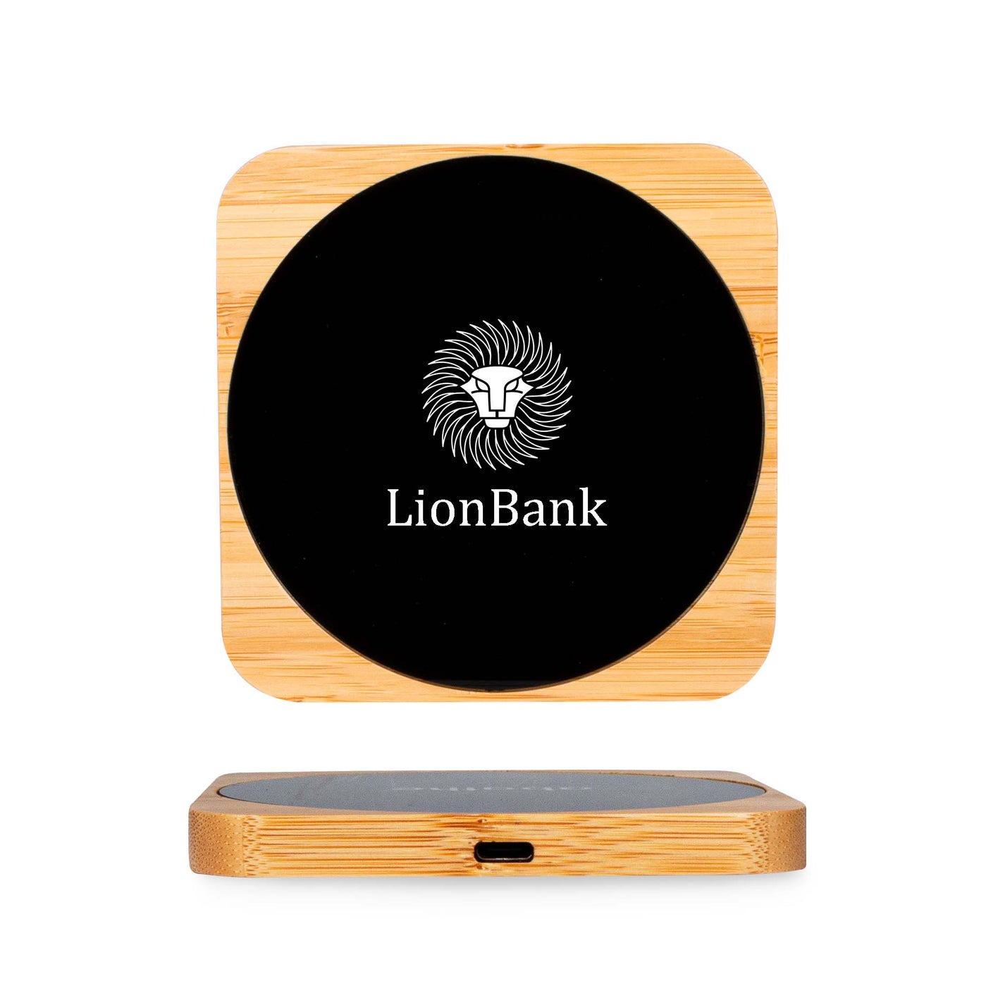 MagWire LED "bamboo square" wireless charger – KerryGifts